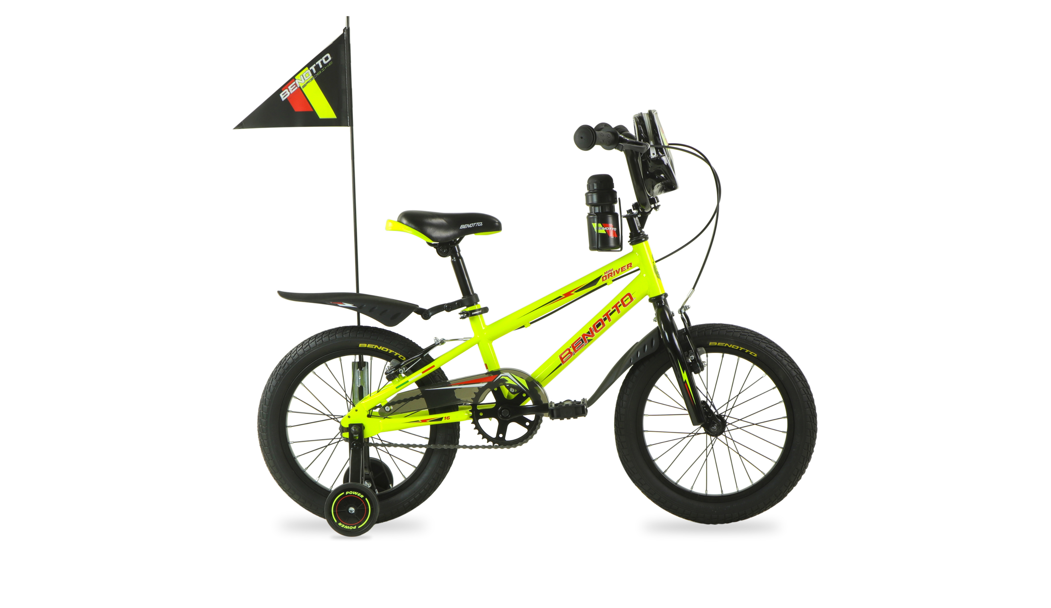 Bicicleta Benotto Mini Driver | Rodado Infantil con Ruedas de Apoyo ...
